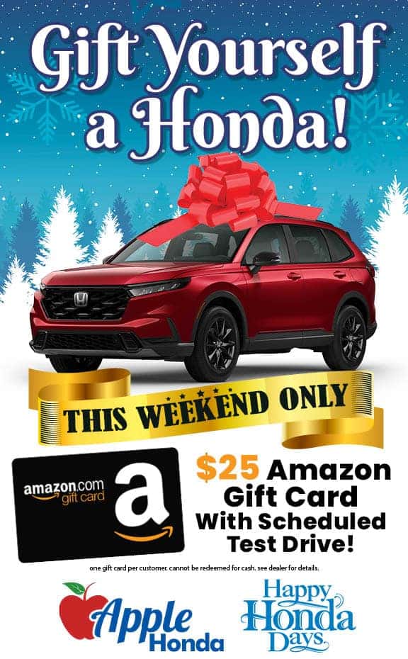 This Saturday's Sales Event: | Apple Honda