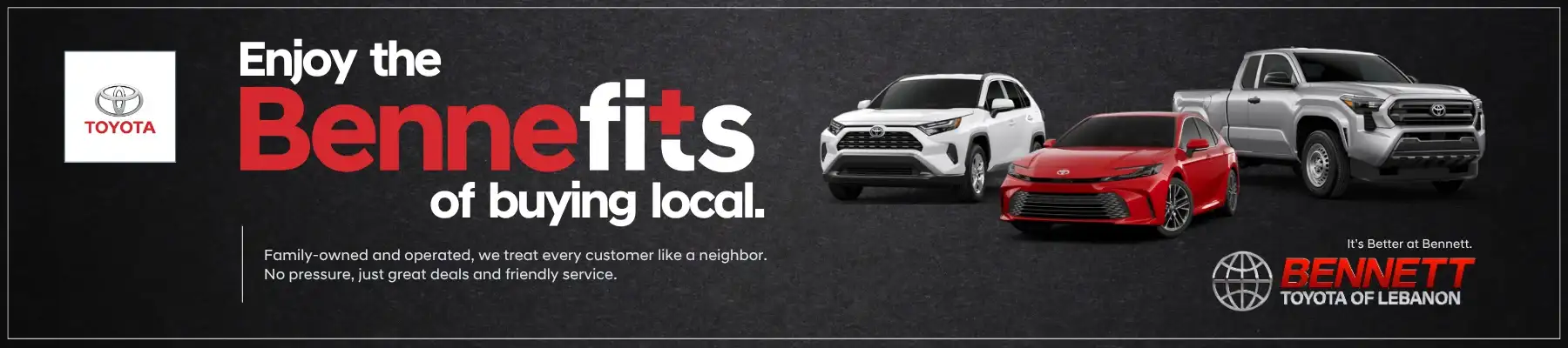 Bennett Toyota of Lebanon | Toyota Dealer in Lebanon, PA