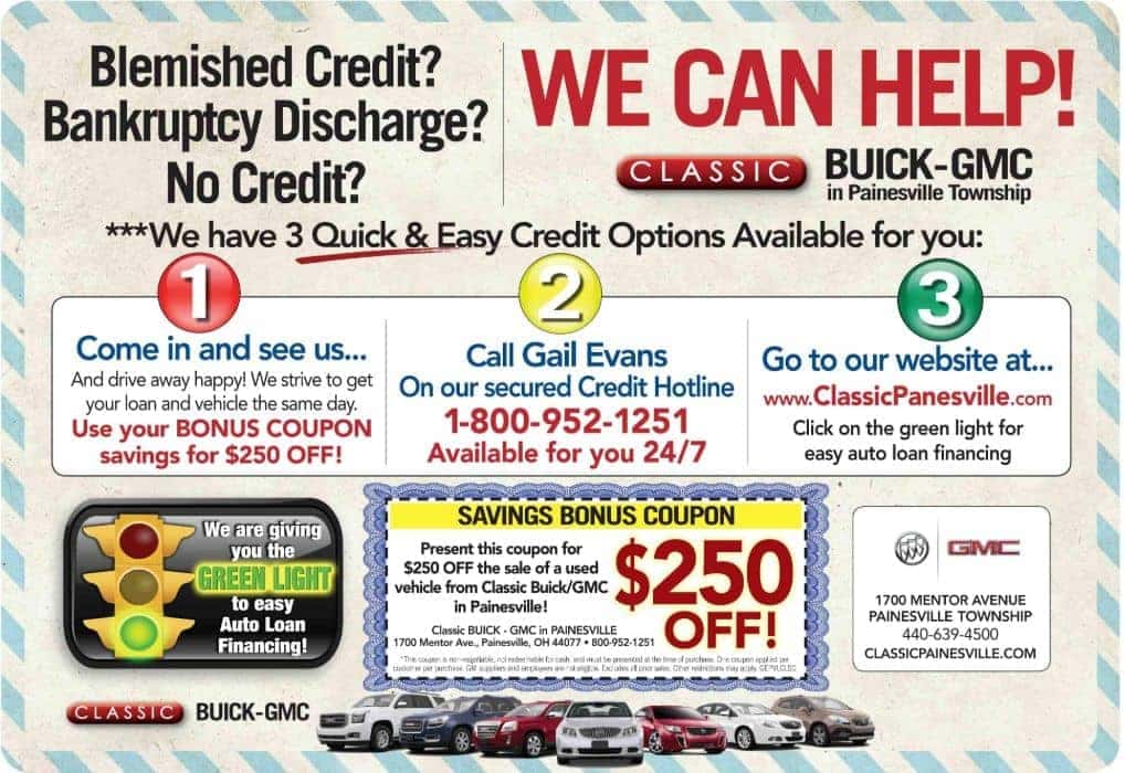 Easy Credit Options | Classic Buick GMC