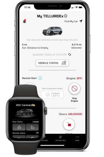 Connect your personal device with your vehicle to meet your Kia's needs ...