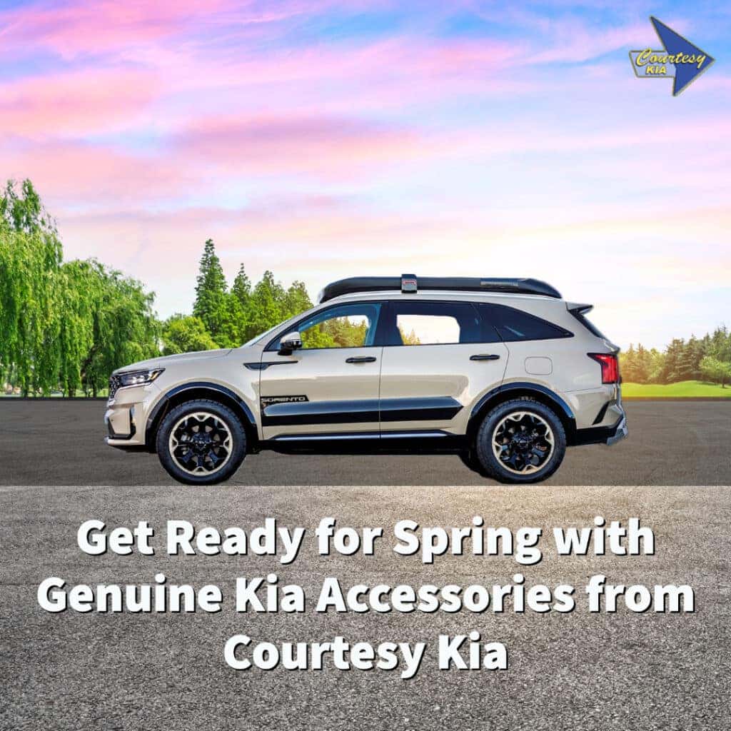 Get Ready for Spring with Genuine Kia Accessories from Courtesy Kia ...