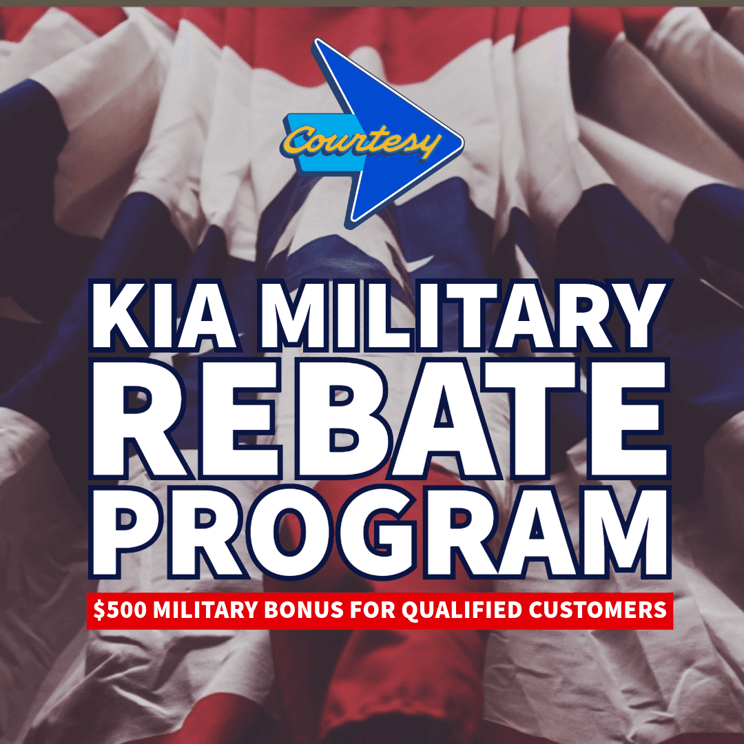 Discover the Kia Military Rebate Program at Courtesy Kia | Courtesy Kia