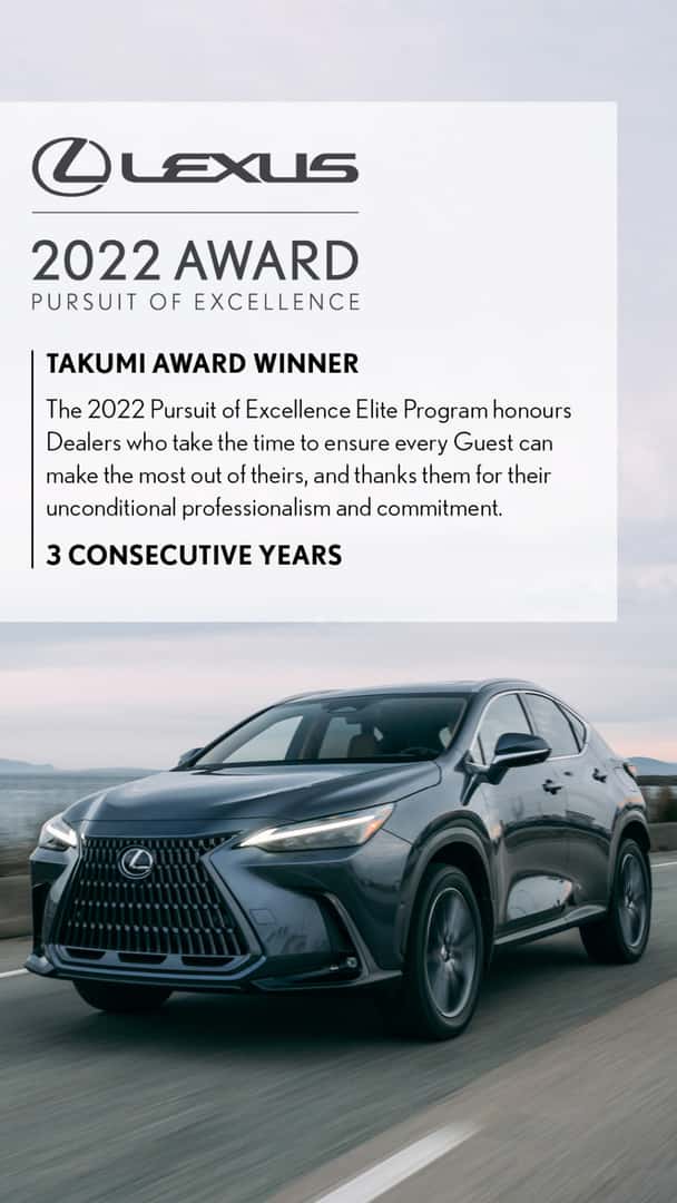 Lexus Pursuit Winner | Ens Lexus