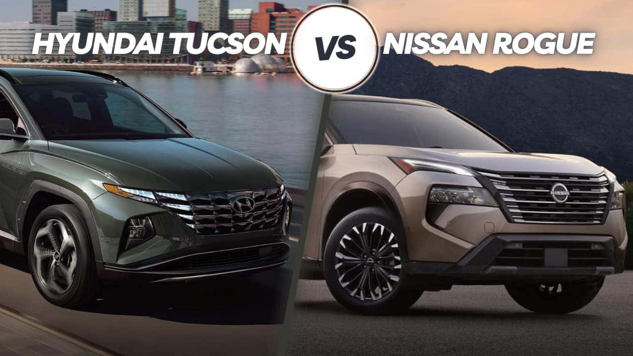 Hyundai Tucson vs Nissan Rogue | Findlay Hyundai St. George