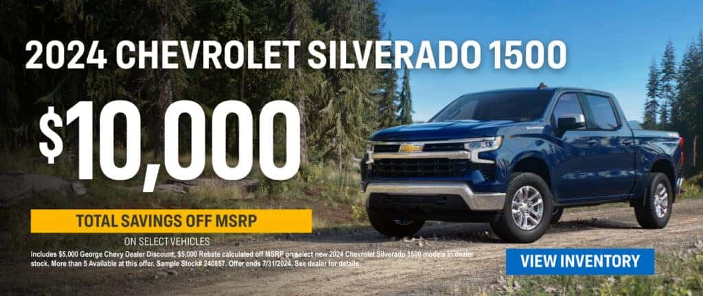 4th of July Specials | George Chevrolet