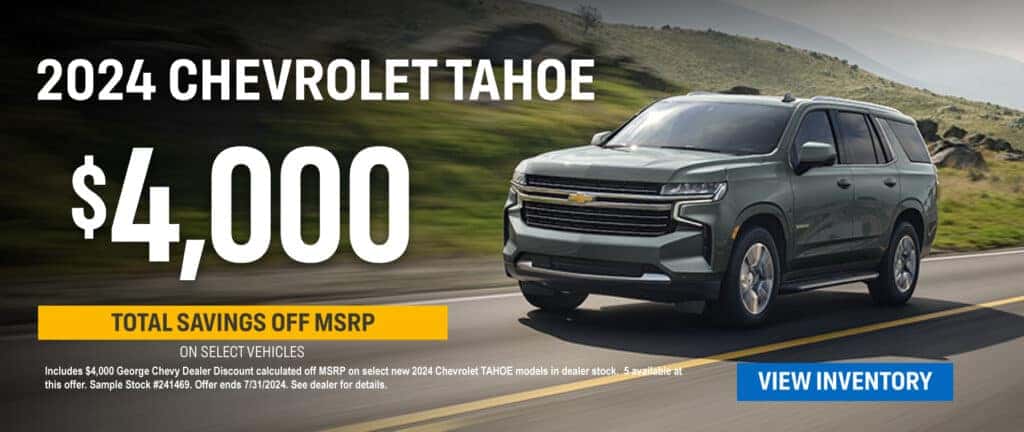4th of July Specials | George Chevrolet