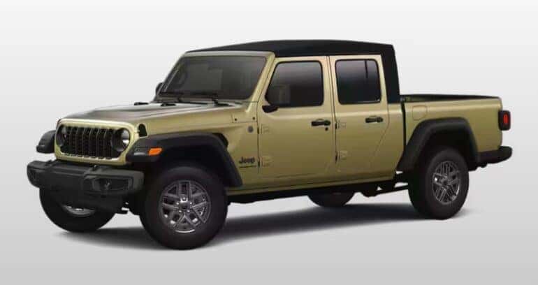 2025 Jeep Gladiator Color Options with Photos