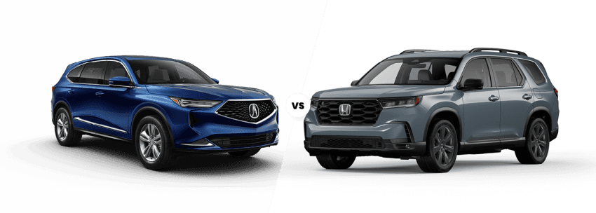 2023 Acura MDX vs. 2023 Honda Pilot | MDX vs. Pilot | Hopkins Acura