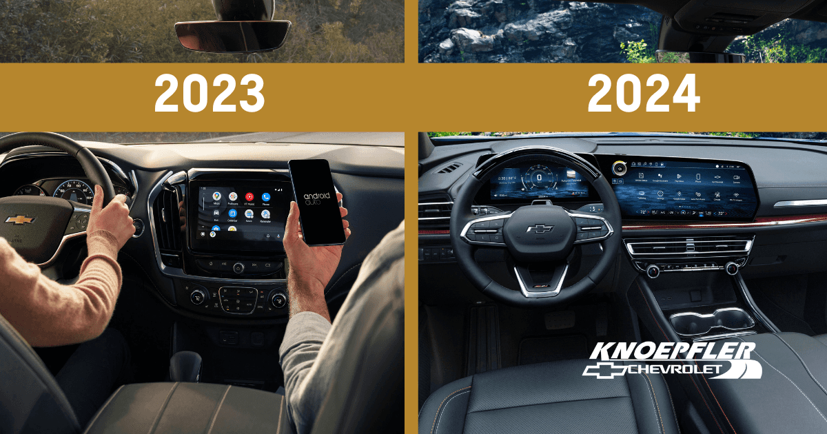 2023 vs. 2024 Chevy Traverse: 3 Key Upgrades You Should Know About ...