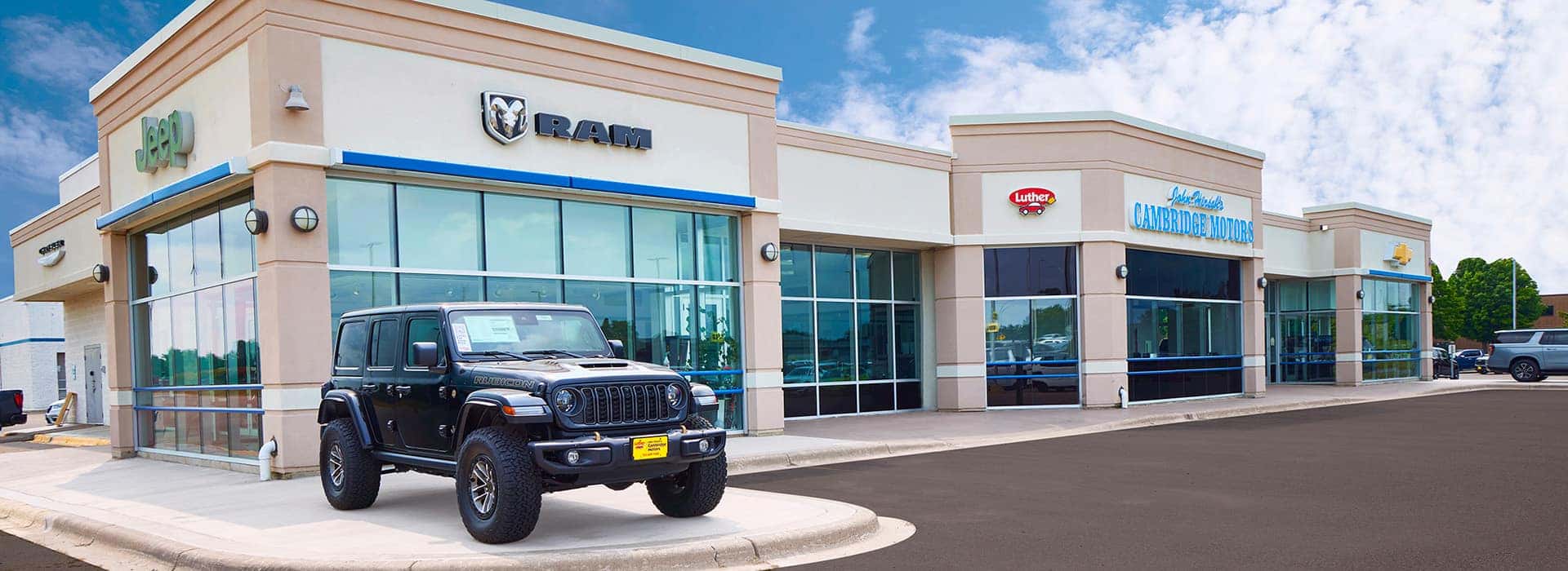 Luther John Hirsch's Cambridge Motors Chrysler Dodge Jeep Ram | Luther ...