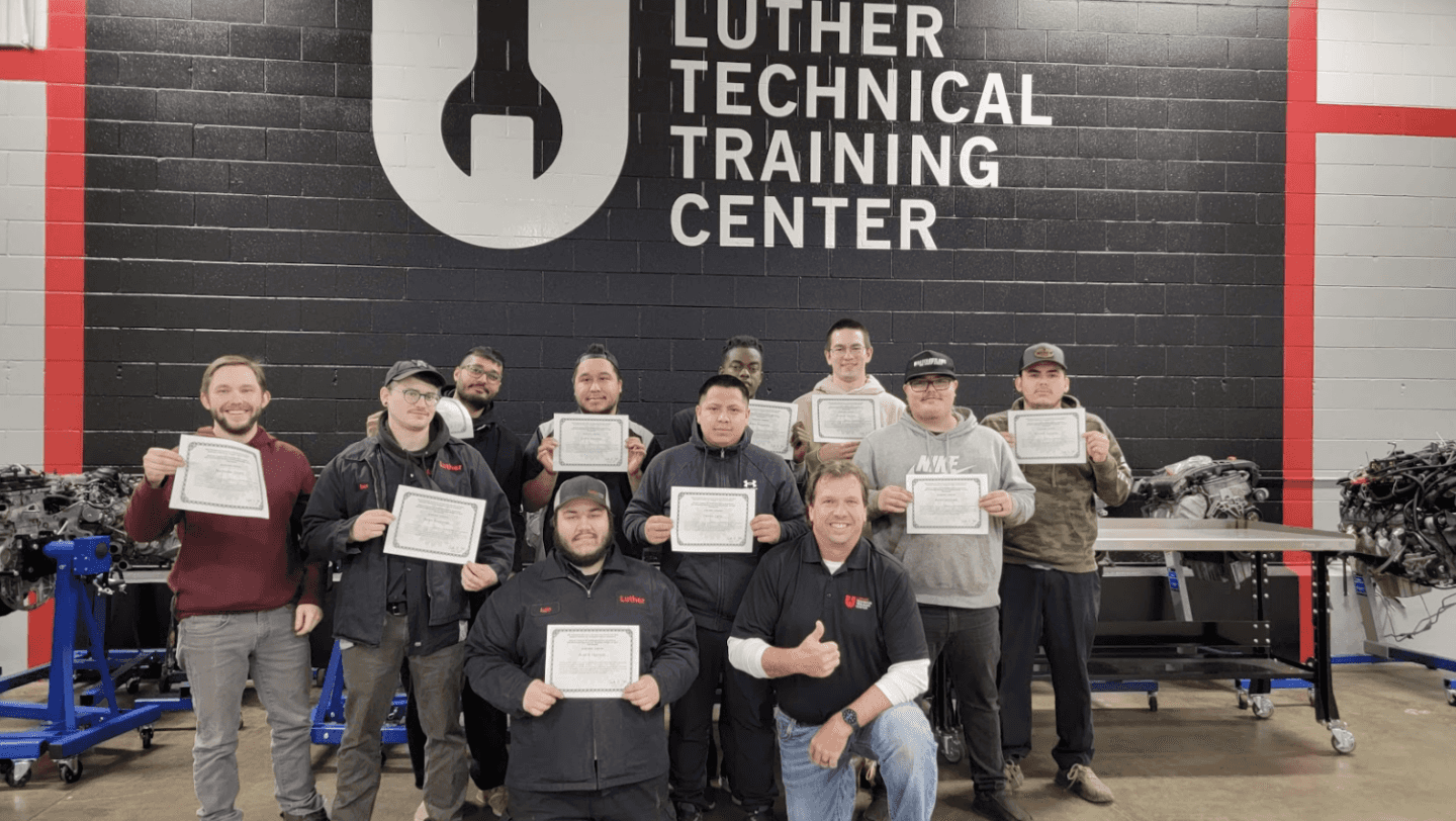 Luther Technical Training Center ‘23 and ‘24 Graduates | Luther Automotive