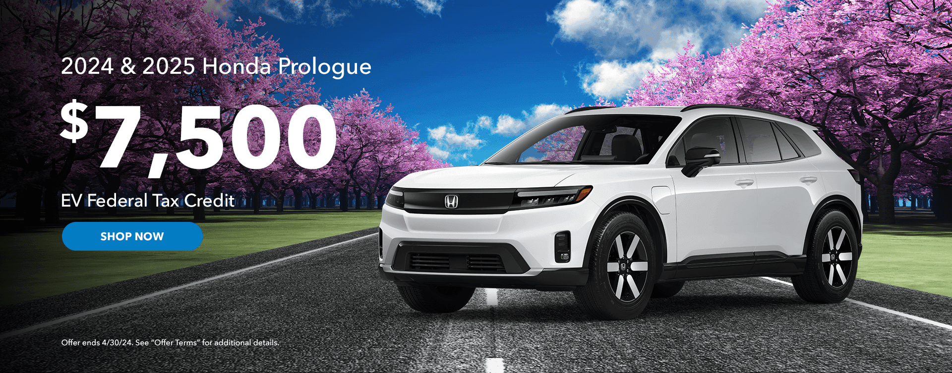 Honda Prologue Tax Credit