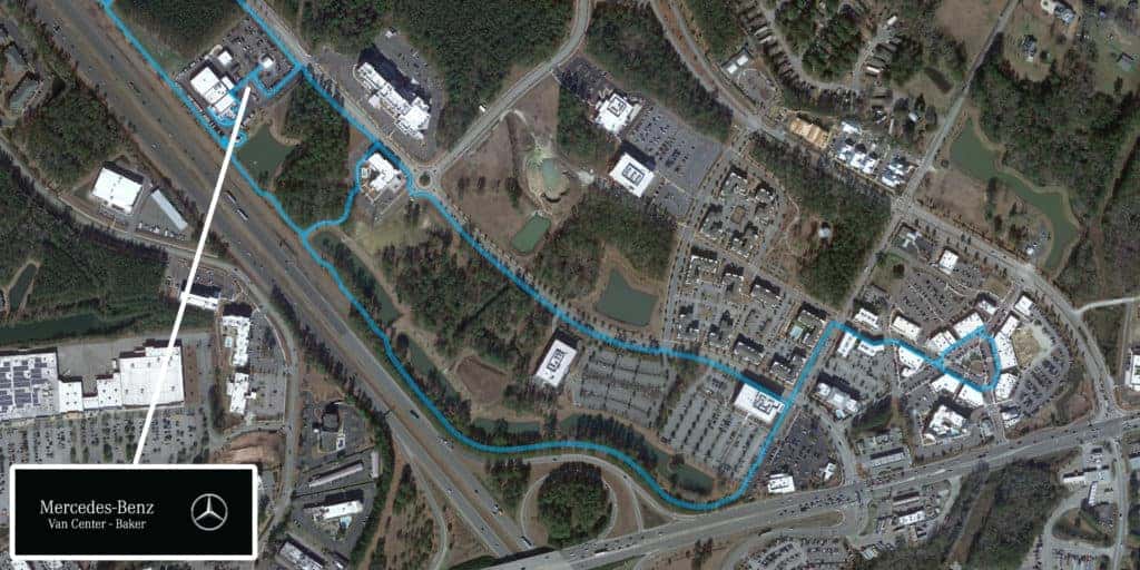 Walking / Biking Trail | Mercedes-Benz Van Center - Baker