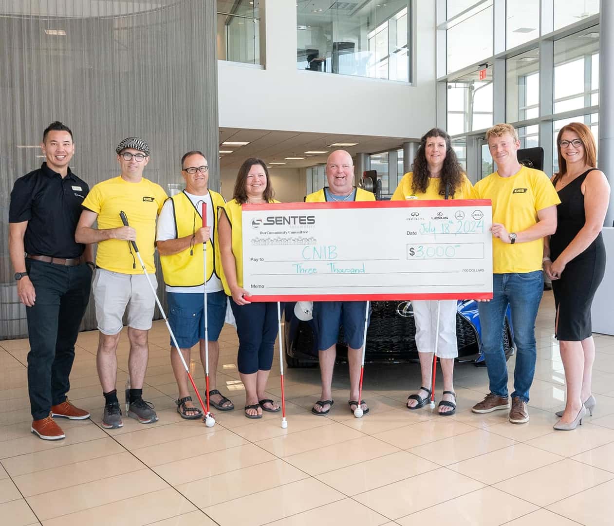 Community Involvement | Sentes Automotive