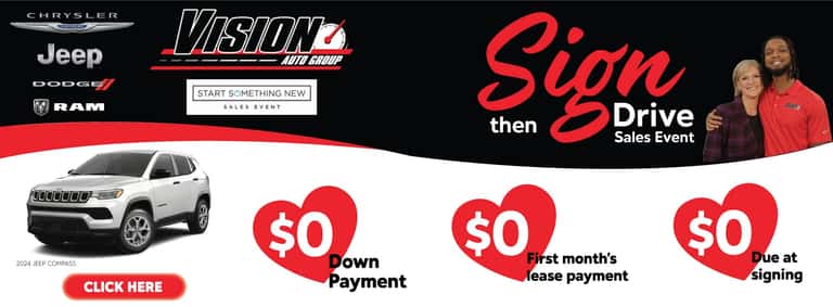 Welcome to Vision Dodge Chrysler Jeep Ram in Rochester, NY