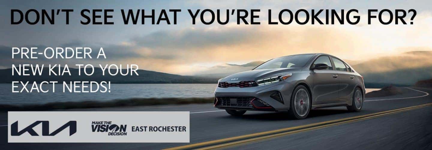 Pre Order a KIA Rochester, NY | Vision KIA Custom Order Form New York