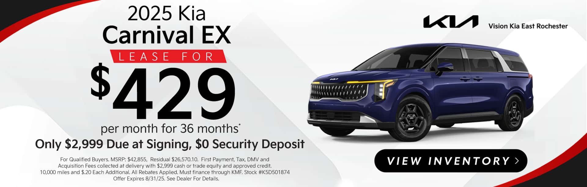 Vision KIA Dealership Rochester, NY | Best KIA Deals | Huge KIA Inventory