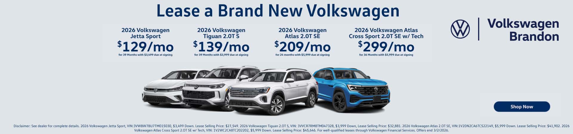 Volkswagen Dealer Tampa, Sarasota, Brandon FL | Volkswagen Brandon